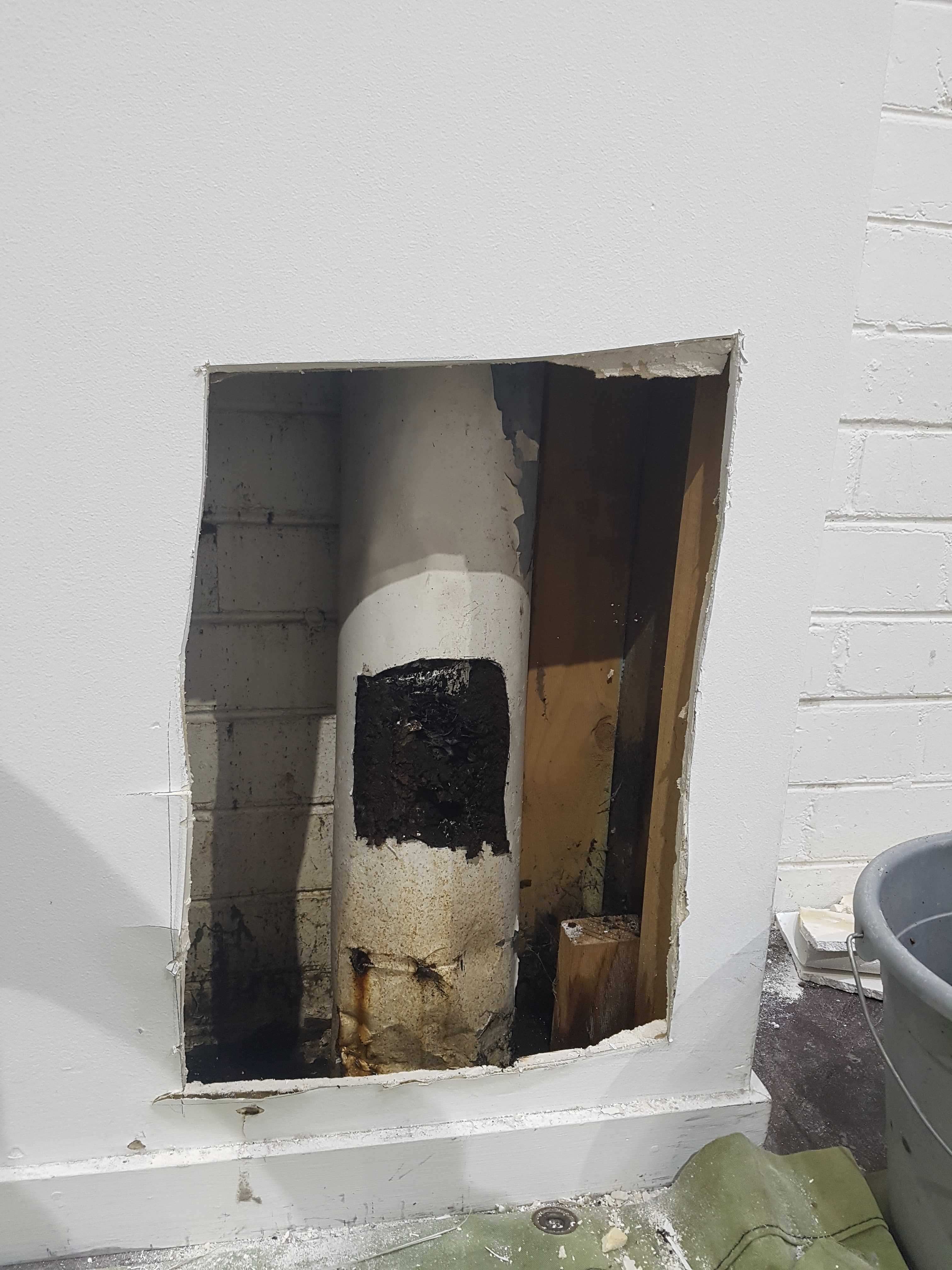 Blocked Downpipe cleared | Plumbing Richmond